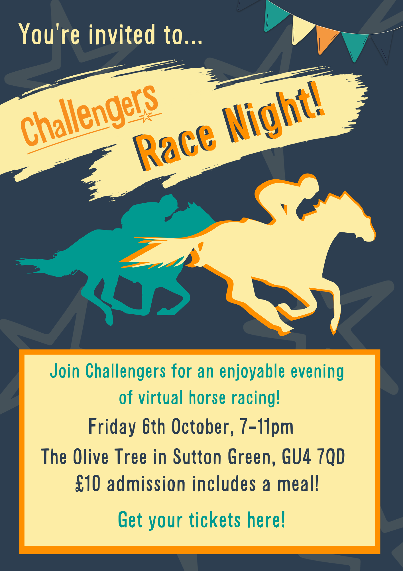 Race Night at The Olive Tree! - Challengers