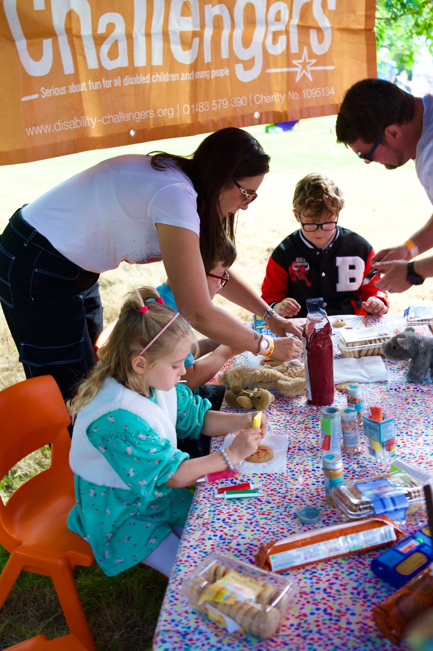 Sunshine and smiles at Challengers’ first Orange Aid Family Festival ...