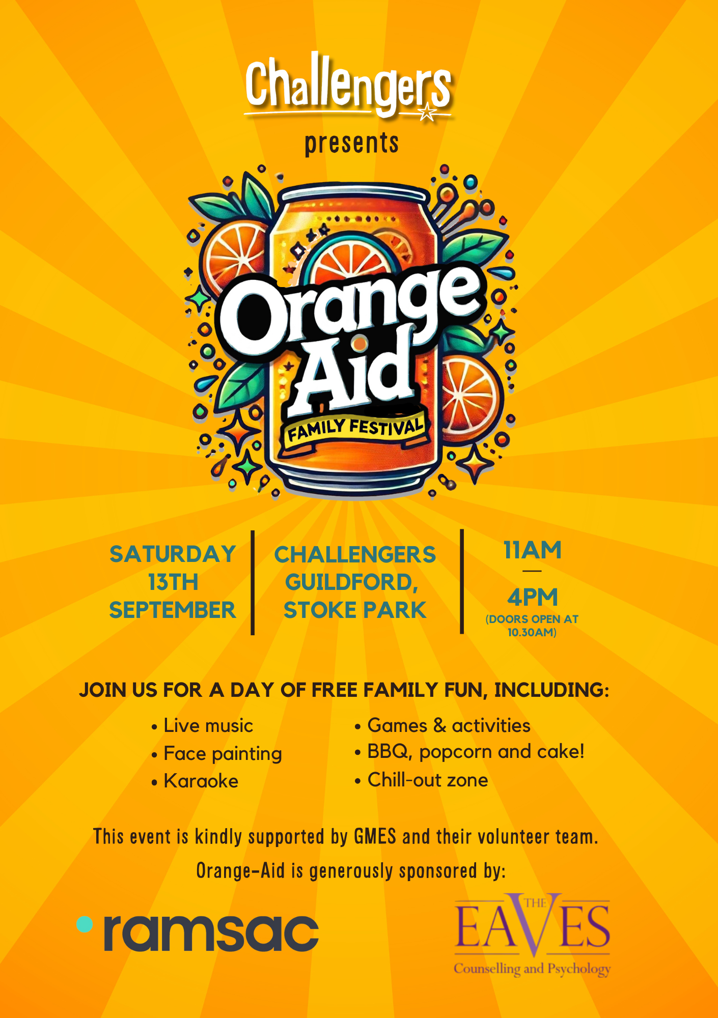 Orange Aid 2025 - Challengers